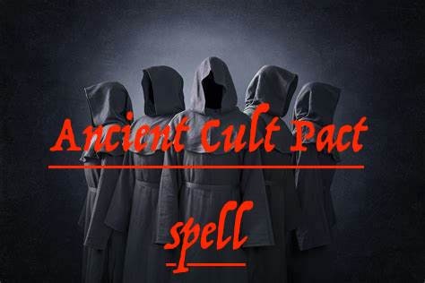 Ancient Cult Pact spell – DarkMagicWitchery